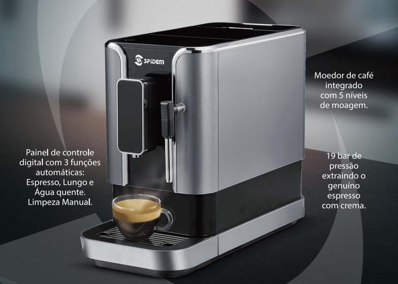 Cafeteira Expresso Super Automática Spidem Trevi - Cafeteira Expresso ...