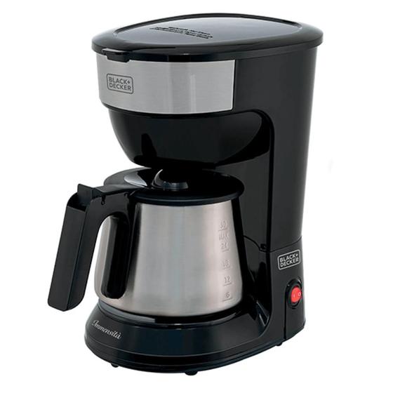Cafeteira Inox Elétrica 38 Xícaras Black&Decker 127V Filtro Permanente ...