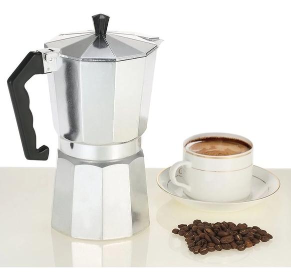 Cafeteira Italiana Café Expresso,de Inox 9 Xicaras Ml 450! - Sou Mais ...