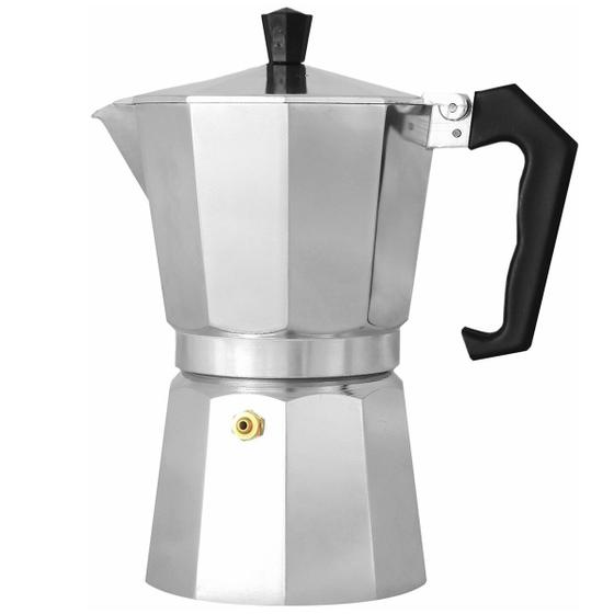 Cafeteira Italiana Moka Expresso Inox 3, 6 e 9 Xícaras Chaleira de ...