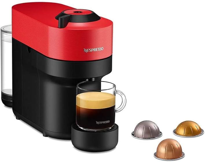 Cafeteira Nespresso Vertuo Capsulas Capuccino Vermelho 110v - Cafeteira ...