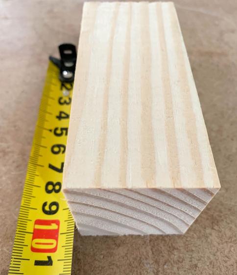 Caibro Madeira Pinus Aparelhada 4,5x4,5x10cm - Matarazzo Decor ...