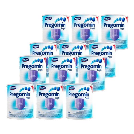 CAIXA 12 Latas - Pregomin Pepti 400g - Danone - Caixa Organizadora ...