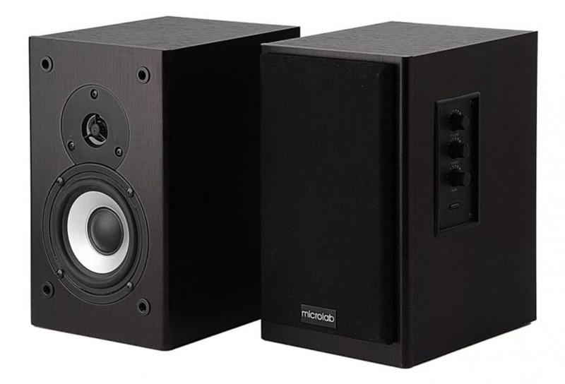 Caixa Acústica Monitor De Audio 24w Rms B72 Bivolt 2.0 Microlab (Par ...
