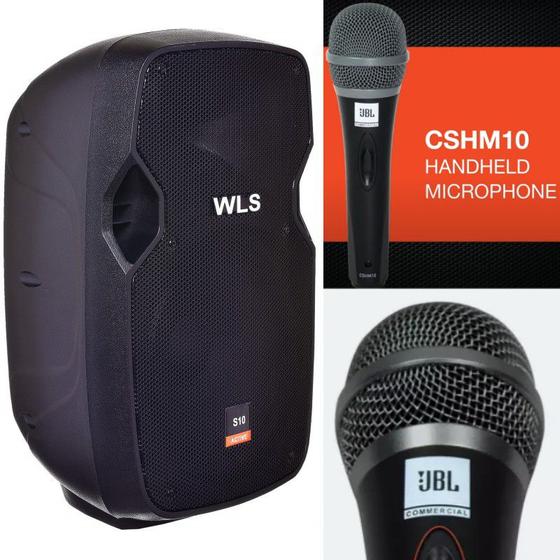 Caixa Acústica WLS S10 Ativa com Bluetooth + Microfone JBL - Caixa ...