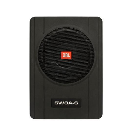 Caixa Amplificada Slim JBL SW8A-S Sub 8" Ativo 150W Rms + 2 Canais Amplificados Cinza - Caixas ...