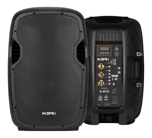 Caixa Ativa 12 K812 Ksr 500w Rms Bluetooth Usb - MASTER VOICE - Caixa ...