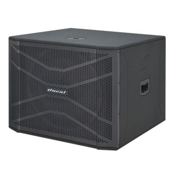 Caixa Ativa Oneal Opsb 3704 Pt Subwoofer 18 Polegadas - Caixas de Som ...