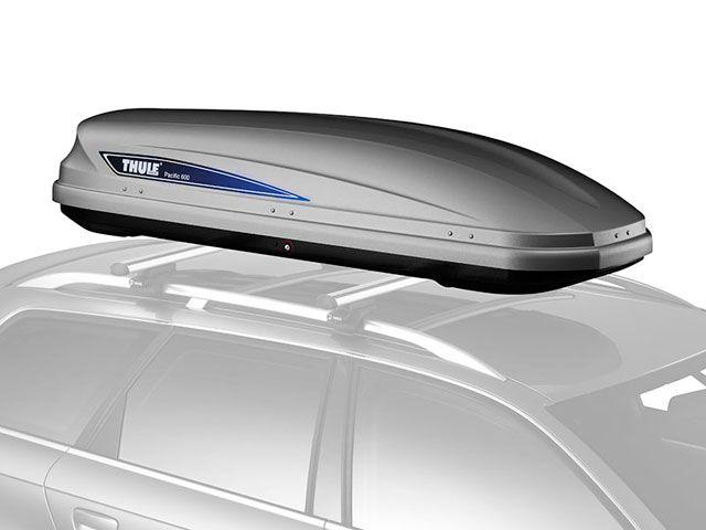 Caixa Bagageiro de Teto Thule Box Pacific 600 - 340 Litros Sistema de ...