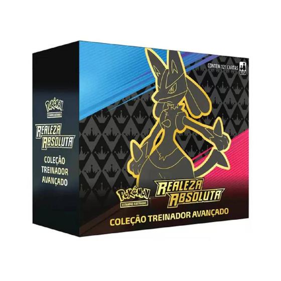 Caixa Box Pokémon Realeza Absoluta Treinador Avançado Copag - Deck de ...