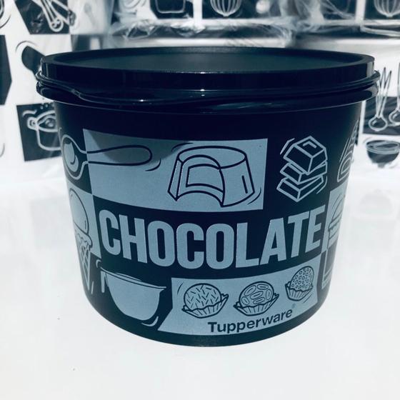 Caixa Chocolate 1,3 kg Pop Box Tupperware Original - Caixa Organizadora ...