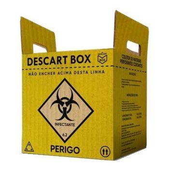 Caixa Coletora De Material Perfuro Cortante DESCART BOX - Coletor ...
