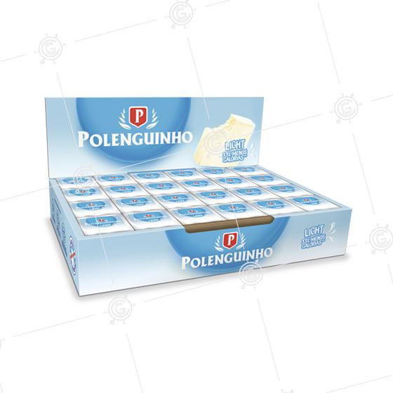 Caixa com 144 unidades de Polenguinho Light queijo 17gr cada - Polenghi ...