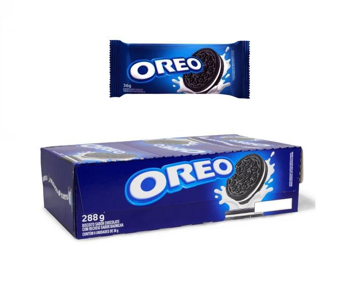 Caixa Com 8 Pacotes De Biscoito Oreo Original De 36G - Biscoito ...