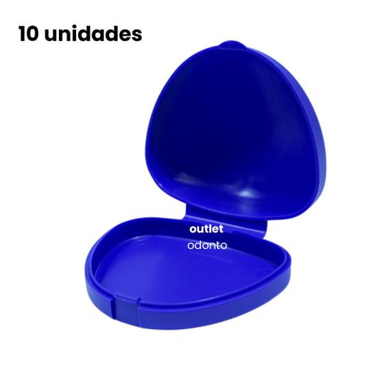 Caixa Concha Estojo para Aparelho Ortodôntico Móvel e Alinhador Invisível 10 Unidades - Outlet ...