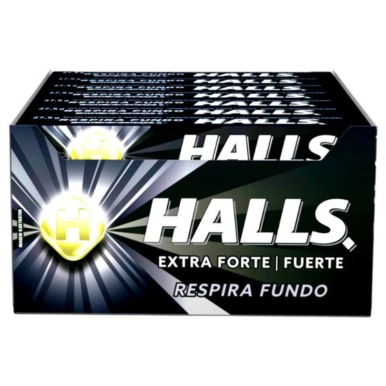 Caixa De Bala Halls Extra Forte MONDELEZ 1cx c/ 21un - Balas - Magazine ...