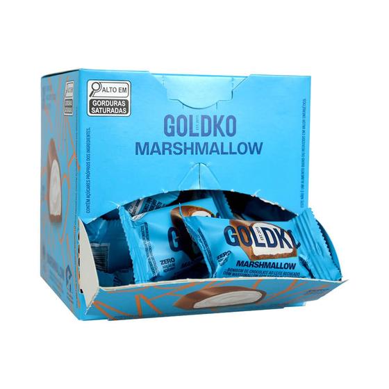 Caixa de bombom de marshmallow zero adição de açúcares (43 Kcal por ...