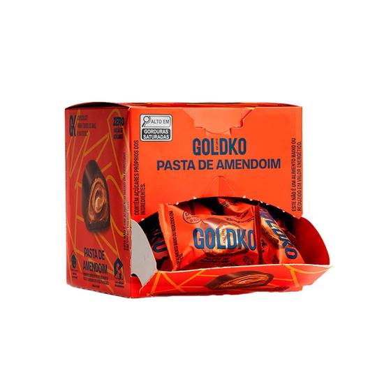Caixa de bombom pasta de amendoim zero adição de açúcares (67 Kcal por ...