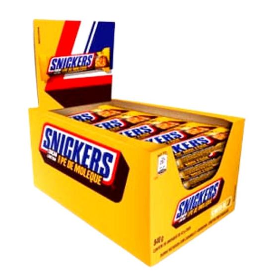 Caixa De Chocolate Snickers Coco Maracuja Caramelo E Bacon - Mars ...