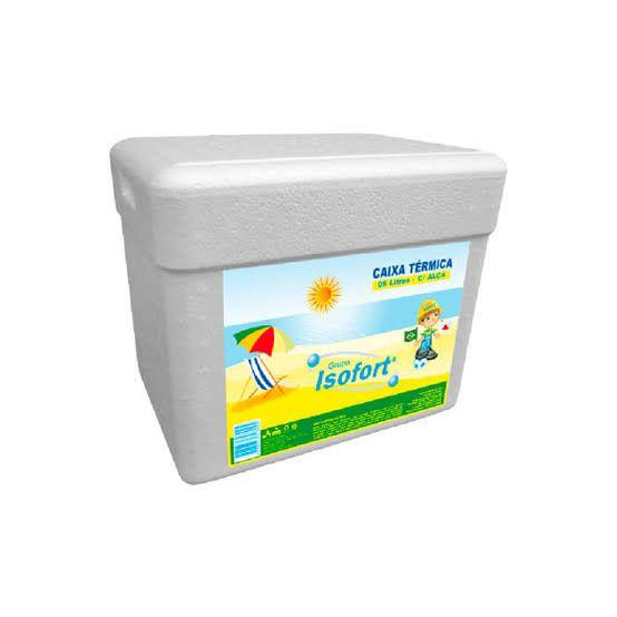 Caixa de isopor termica 5 lts - ISOFORT - Caixa Térmica - Magazine Luiza