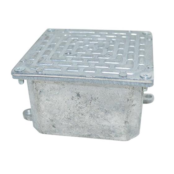 Caixa De Passagem Alumínio 10X10X6 Com Tampa - Stamplac - Caixa de Passagem Elétrica - Magazine ...