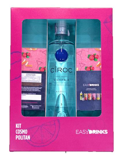 Caixa De Presente Cosmopolitan + Vodka Ciroc 750Ml - Easy Drinks ...