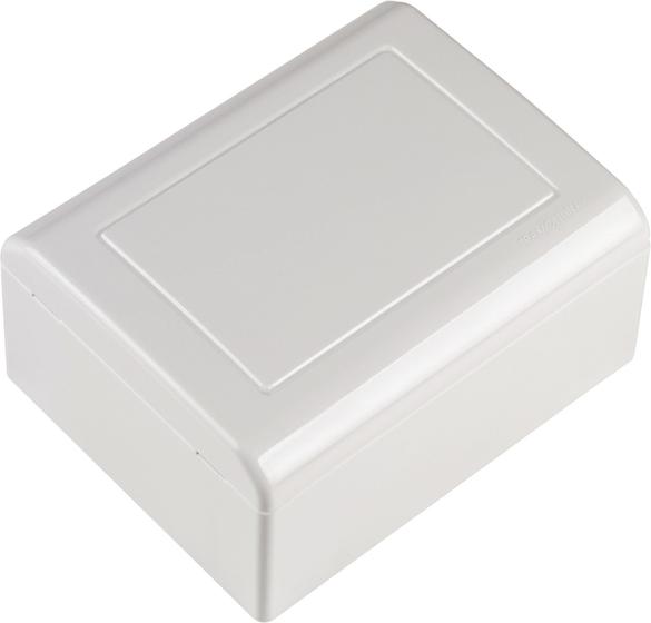 Caixa de Sobrepor Cega Tramontina LizFlex Branca - Caixa de Passagem Elétrica - Magazine Luiza