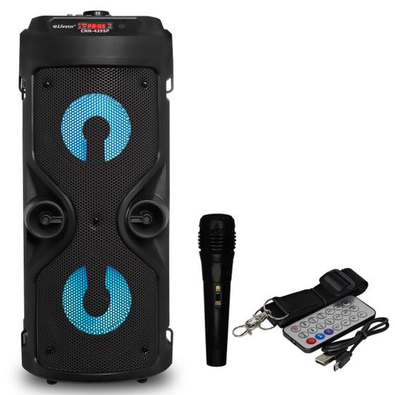 Caixa De Som 16w Radio FM Alto Falante Portátil Usb Potente - Livstar ...