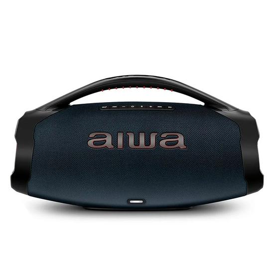 Caixa de Som Aiwa Boombox Plus BBS-01-LBL 200W Bluetooth 30H IP66 Usb ...