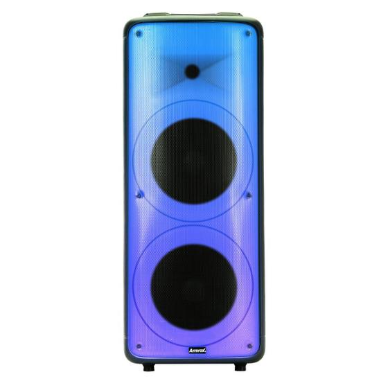 Caixa De Som Amplificada 2000w RMS Amvox Party Vox Prime Potente Com ...