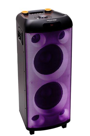 Caixa De Som Amplificada Polyvox XT990T Bluetooth 2000W RMS - Caixa de ...