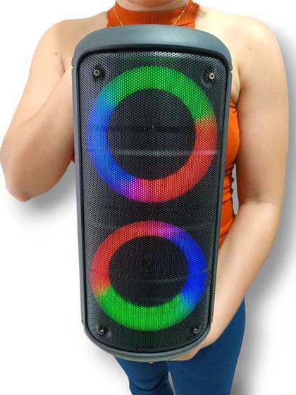 Caixa de Som Bluetooth 2000W Pmpo + Globo de luz - Kts - Caixas de Som ...
