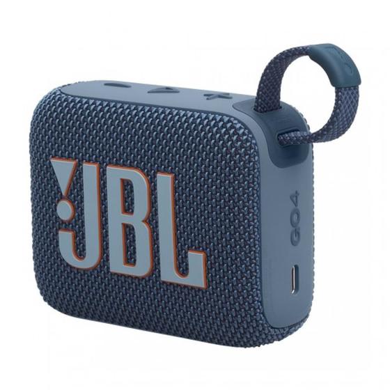 Caixa de Som Bluetooth JBL Go 4 Azul - Harman - Caixa de Som Bluetooth ...