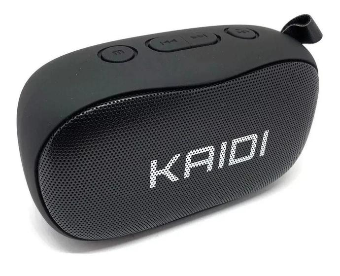 Caixa De Som Bluetooth Kaidi Preta - Caixa de Som Bluetooth / Portátil - Magazine Luiza