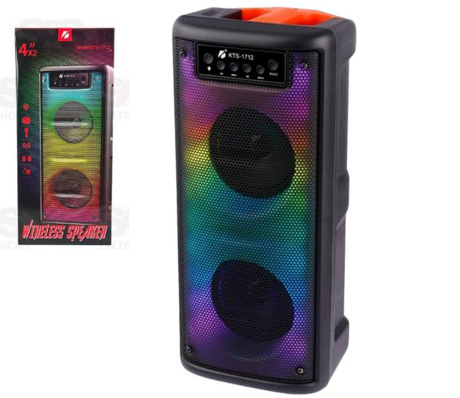 Caixa De Som Bluetooth Micro Sd Sem Fio Rgb Amplificada 20w - xcell ...