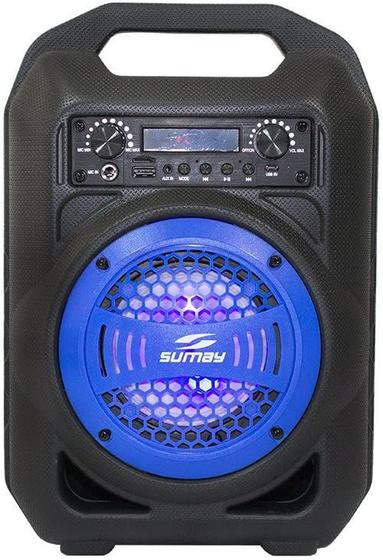Caixa de Som Bluetooth Sumay Gallon Music Azul Sm-csp1301 - SUMAY DO ...