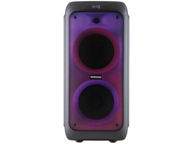 Caixa de Som Daewoo Partybox 2000 DW2000 Bluetooth Amplificada Portátil ...