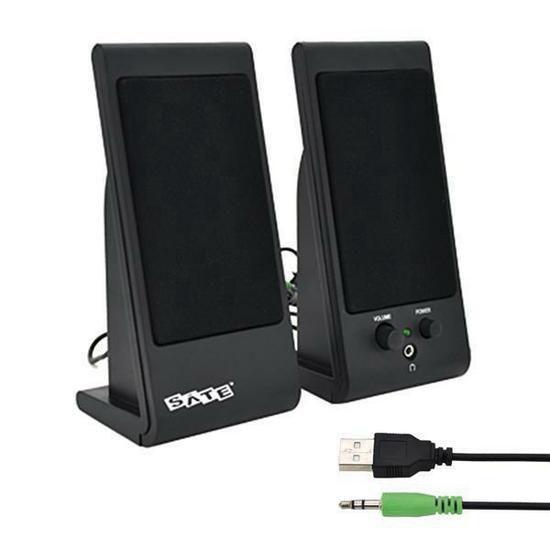 Caixa de Som de Som Satellite AS-677U USB 2.0 Preto - Caixas de Som ...