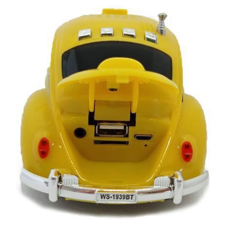 Caixa de Som Fusca Com E USB, FM, Mini SD Display Digital - WS-1939 ...