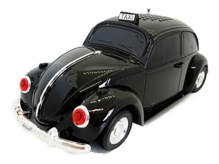 Caixa De Som Fusca Speaker Bluetooth Rádio Fm Usb Preto - Xtrad - Caixa ...