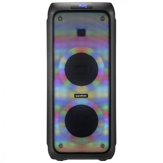Caixa De Som Gradiente Full LED GCL104 - Caixa de Som Bluetooth ...
