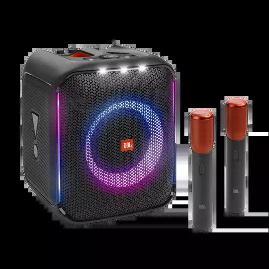 Caixa de Som JBL Bluetooth Portátil Com 2 Microfones Partybox Encore 100W RMS - Caixa de Som ...