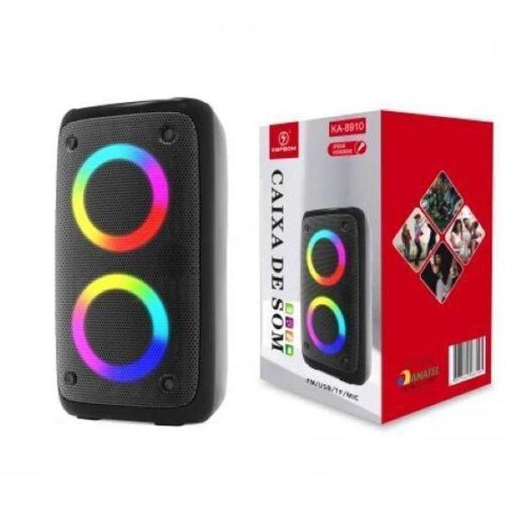 Caixa De Som Kapbom Ka-8910 15W Estéreo Bluetooth 2400mAh - Caixa de Som Bluetooth / Portátil ...
