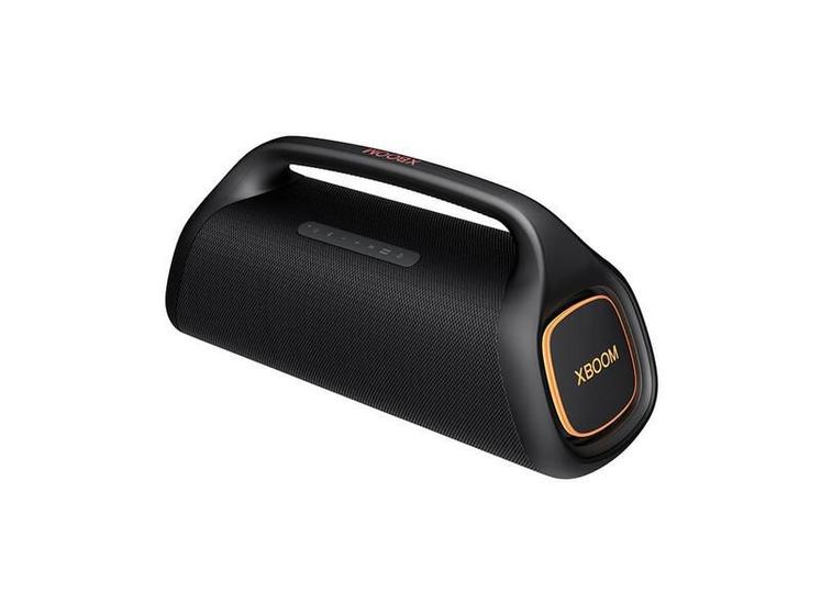 Caixa de som lg portatil boombox xboom go, bluetooth, led, 120w rms, a ...