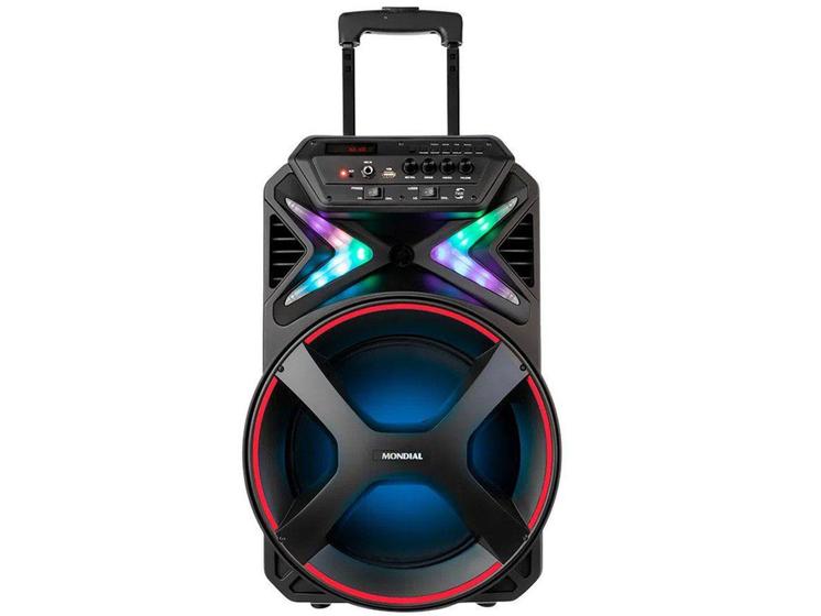 Caixa de Som Mondial CM-400 Bluetooth Portátil - Amplificada 400W USB - Caixa de Som Bluetooth ...