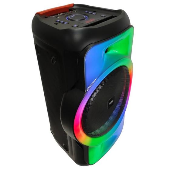 Caixa De Som Portátil 12 Polegadas 1500w Led Rgb NDR-128 - X-CELL ...