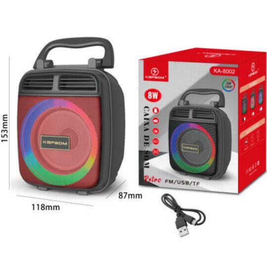 Caixa de Som Portátil Sem Fio Com UBS e SD Kapbom - Caixas de Som - Magazine Luiza