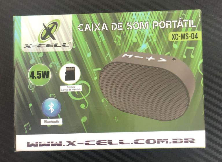 Caixa de Som portátil - X-Cell - Caixa de Som Bluetooth / Portátil - Magazine Luiza