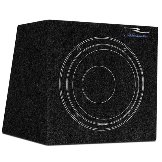 Caixa de Som Selada para 1 Alto Falante 10 Polegadas 30 Litros Carpete Cinza MDF - Andirá Caixas ...