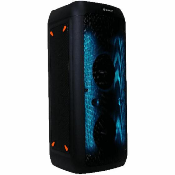 Caixa de Som Sumay 500W RMS Lumi BOX BT FULL LED - CAP38 - 5967 - Caixa ...